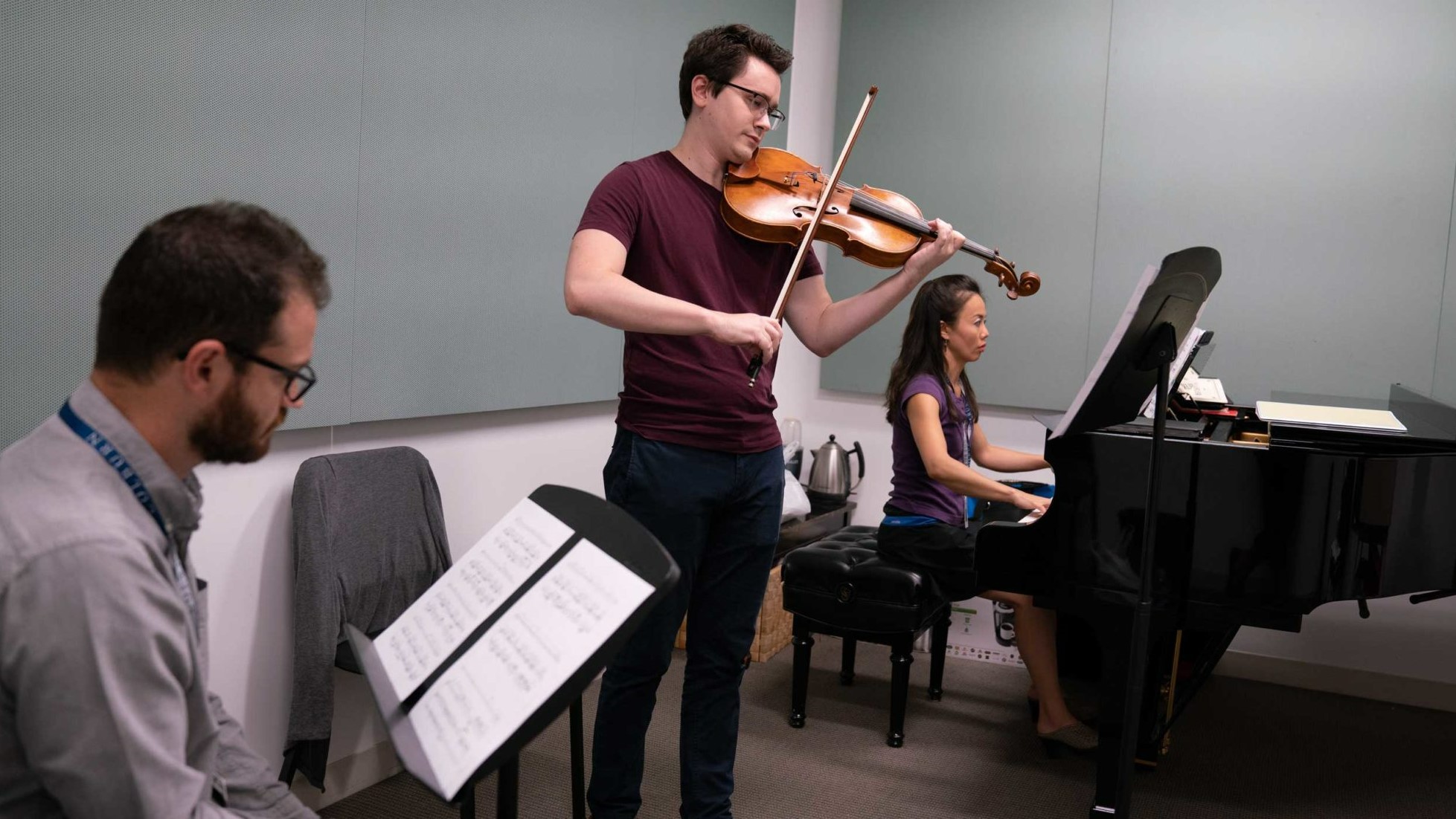 What is it like working with classical music composers?