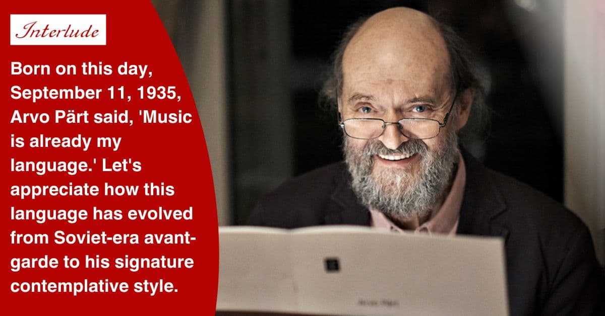 Arvo Pärt: His Childhood, Student Days, and Early Career