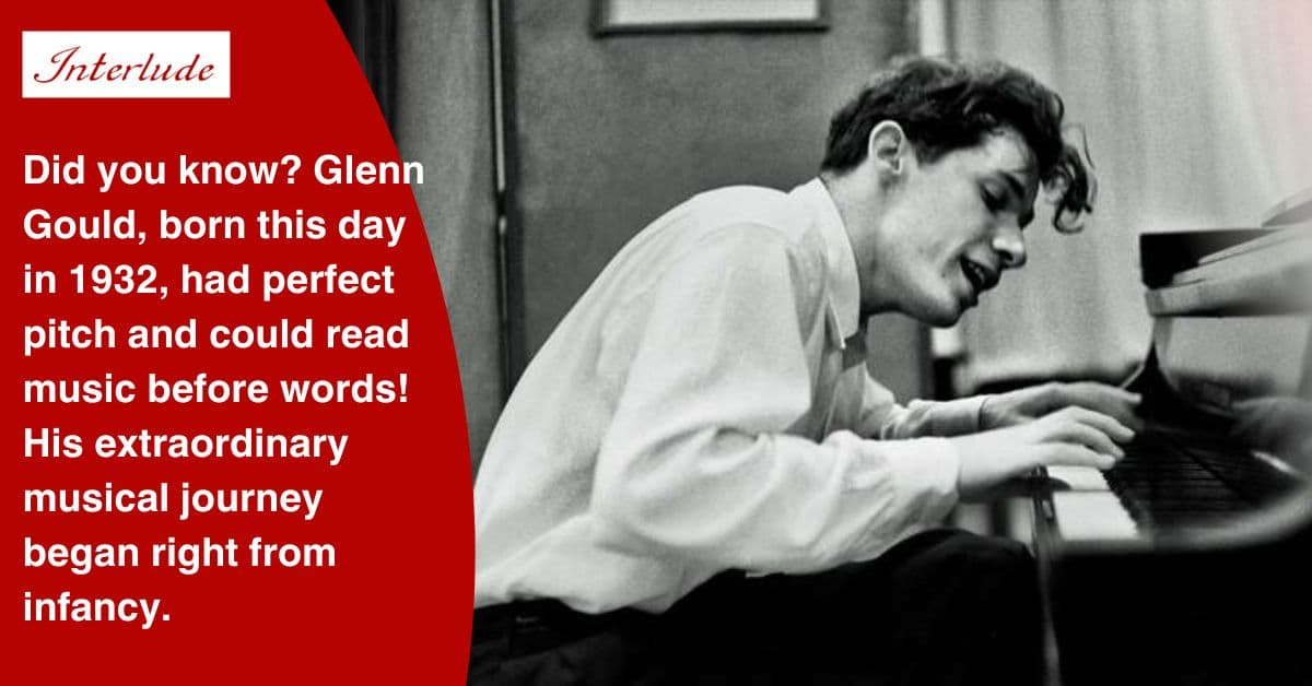 Glenn Gould, Pianist: His Childhood and Student Life