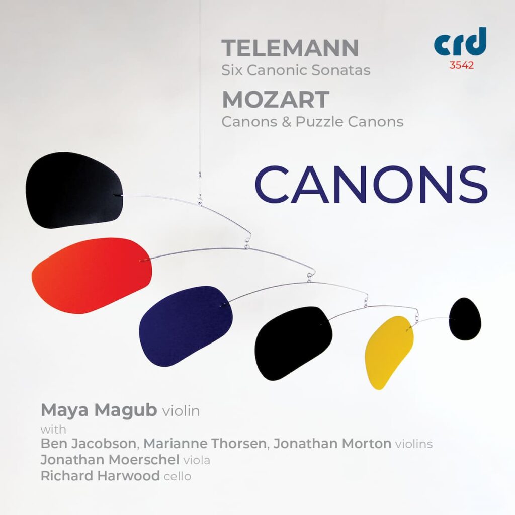 Album Review: Violinist Maya Magub's "Canons" by Mozart and Telemann