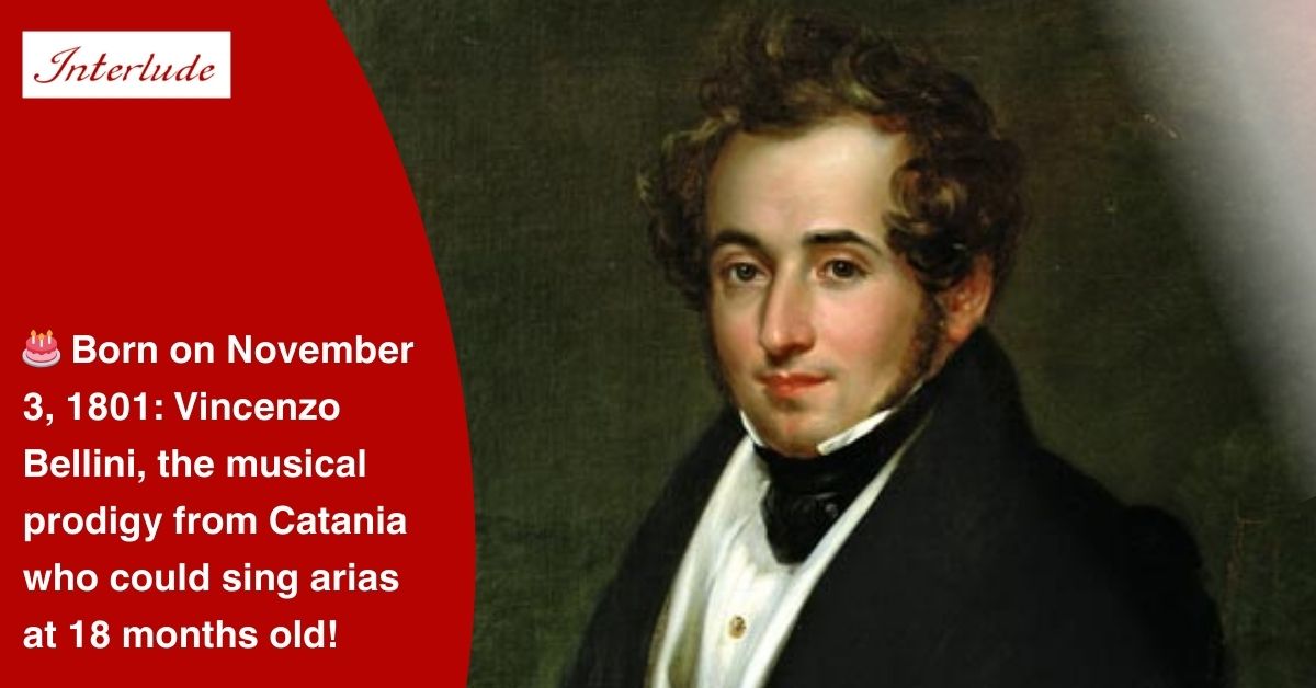 Vincenzo Bellini, Opera Composer: His Childhood and Student Days