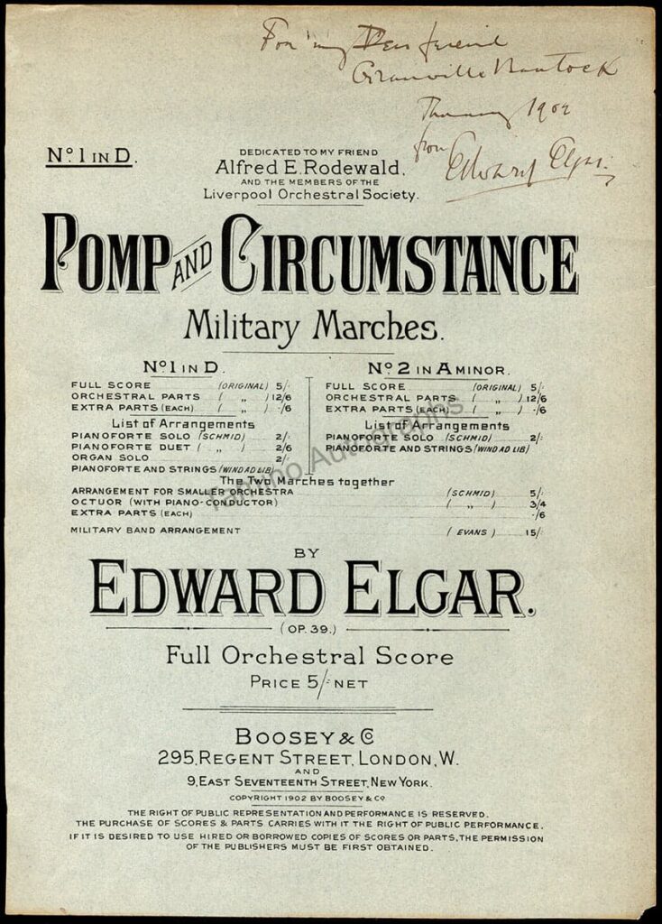 Edward Elgar’s Pomp and Circumstance: “Regal Pageantry”