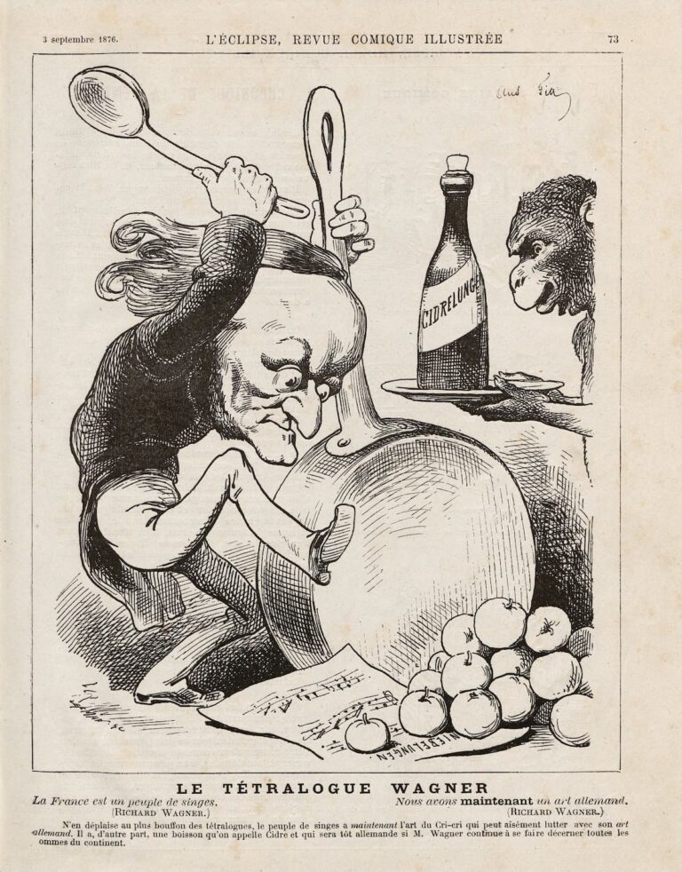 Richard Wagner in Caricature