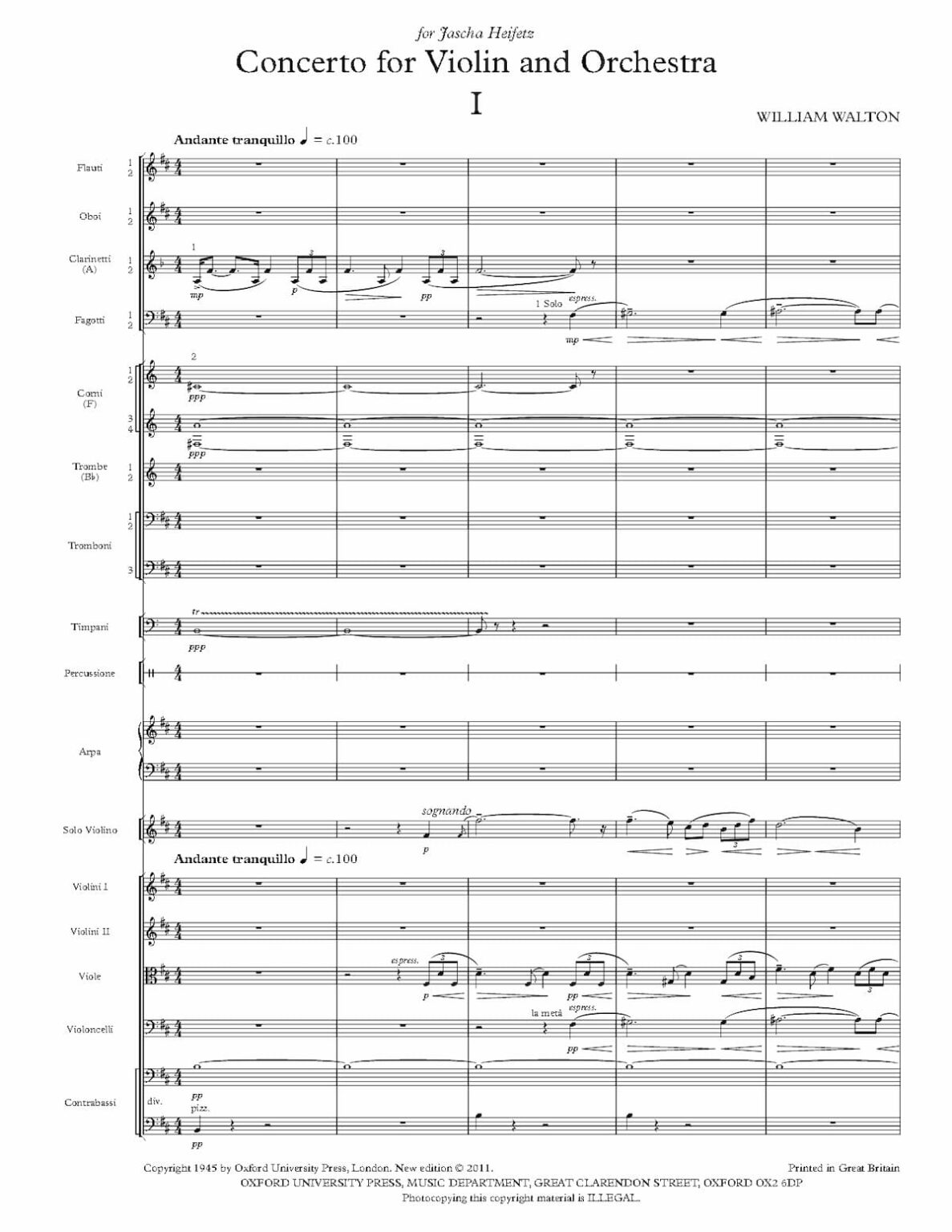 Violin Masterworks Inspired by Jascha Heifetz