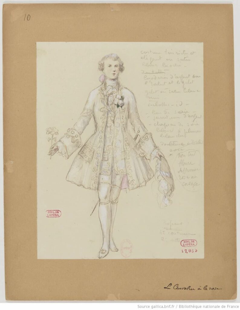 Costumes Designs by Jacques Drésa for the Paris Opera