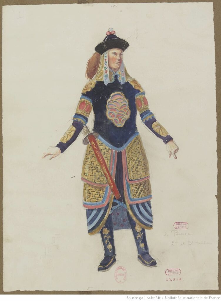 Costumes Designs by Jacques Drésa for the Paris Opera