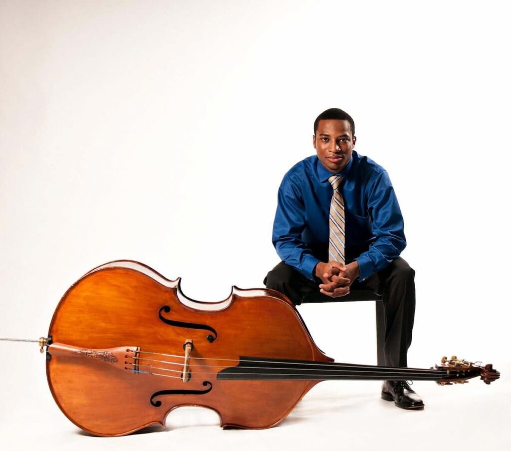 Breaking Boundaries Xavier Foley Double Bass Player and Composer