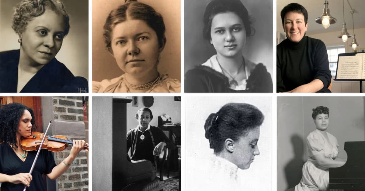 Eight of the Greatest American Women Composers