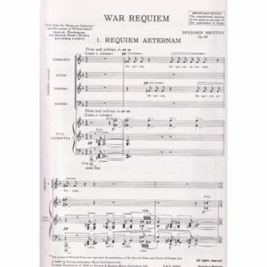 Benjamin Britten’s War Requiem | History & Premiere