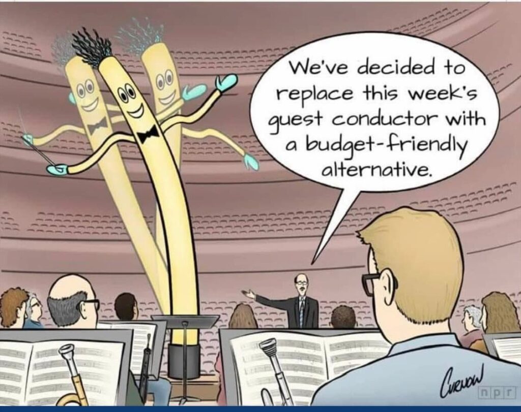 We've Decided to Replace the Guest Conductor!