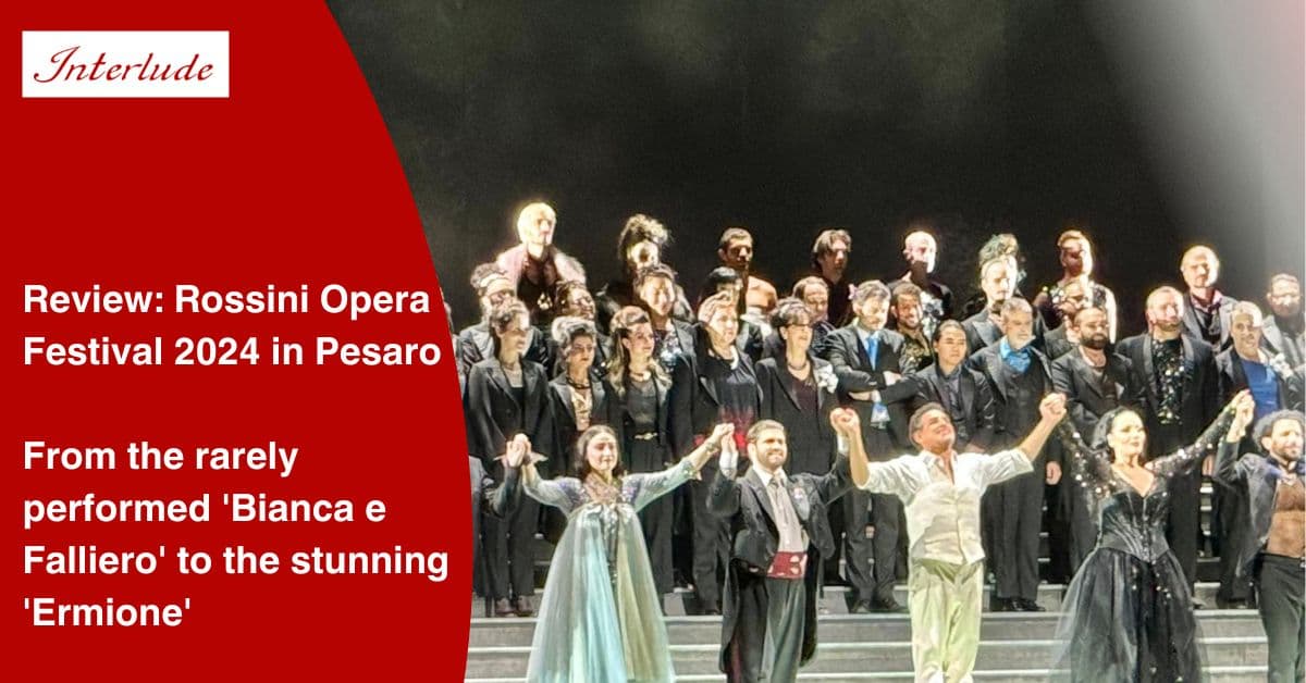 Report from Pesaro 2024