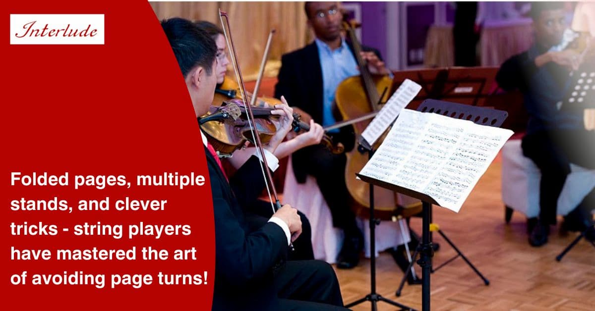 The Art of Page Turning: Folded Pages, Multiple Stands and Clever Tricks