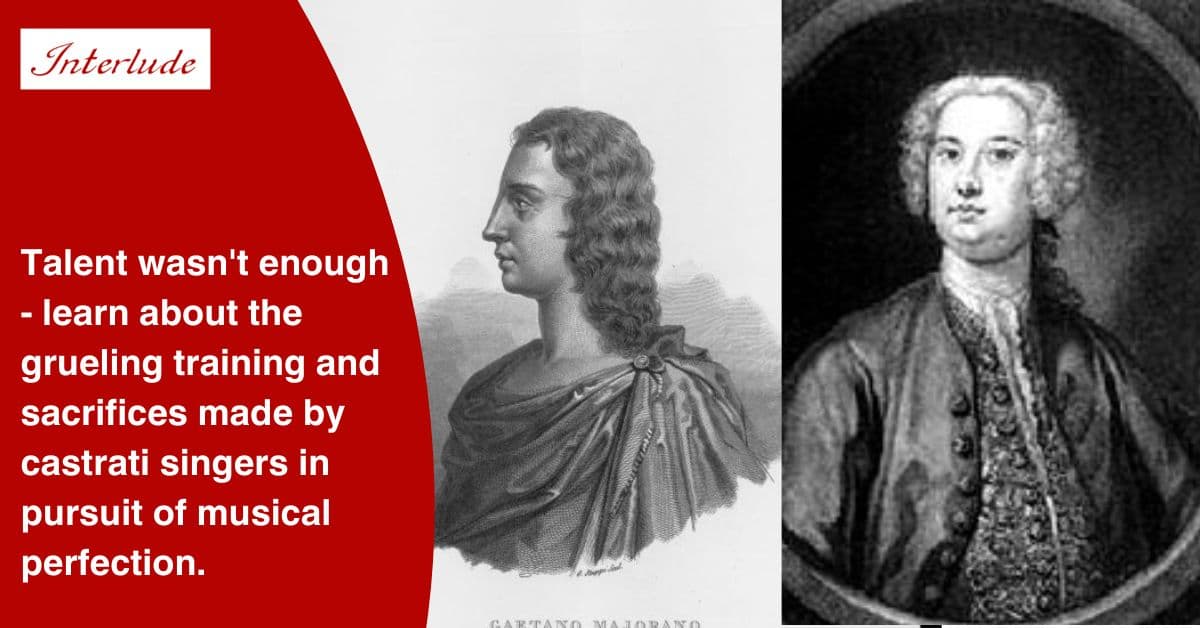 Violence Against Men: The Age of the Castrato II