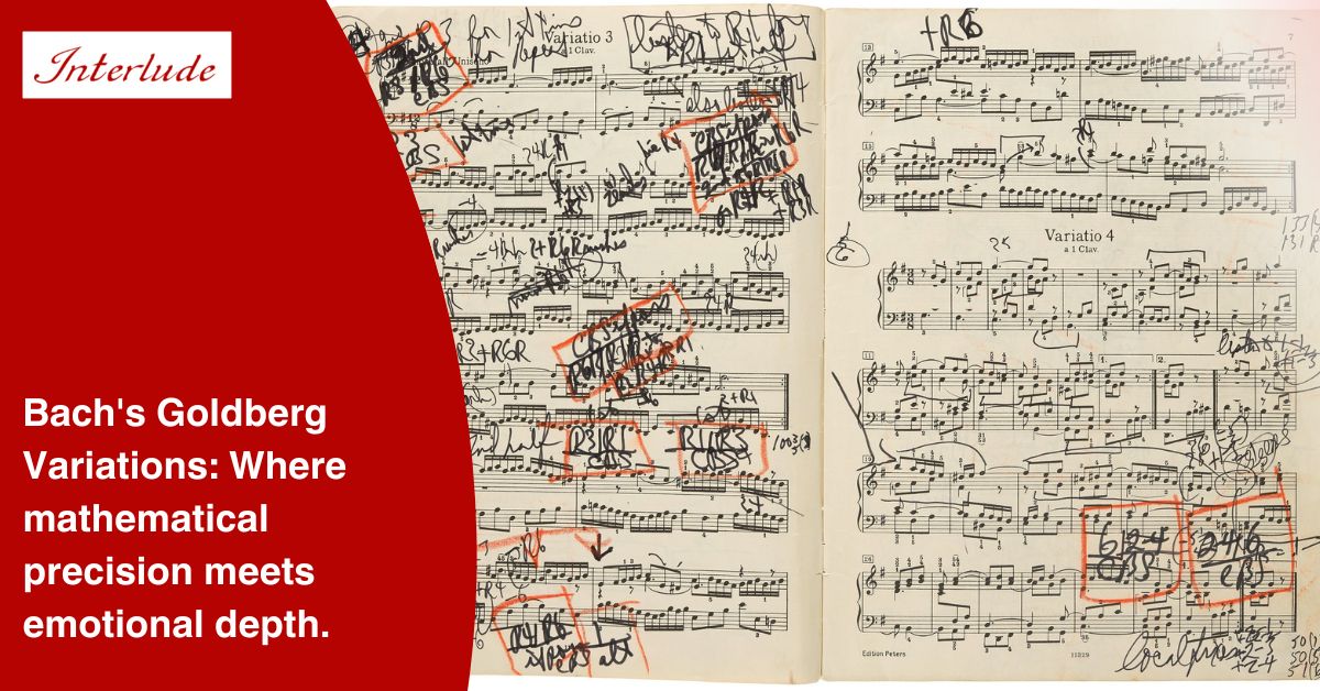 My favorite Canons and other Musical Puzzles II Bach: Goldberg Variations