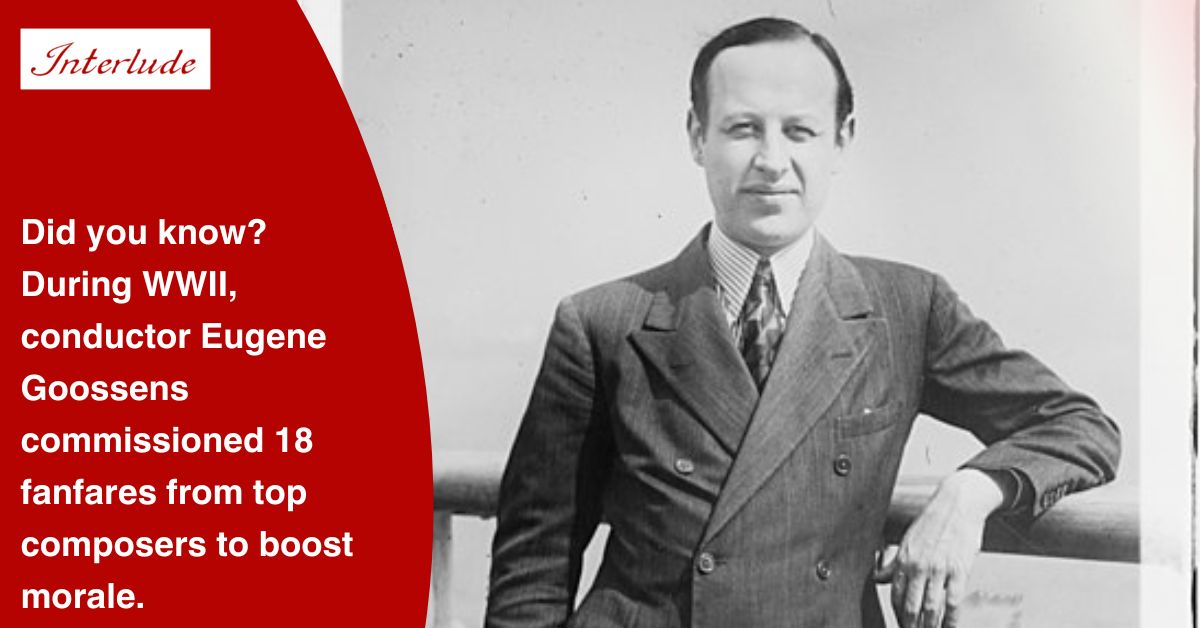 Goossens, Copland and the Common Man