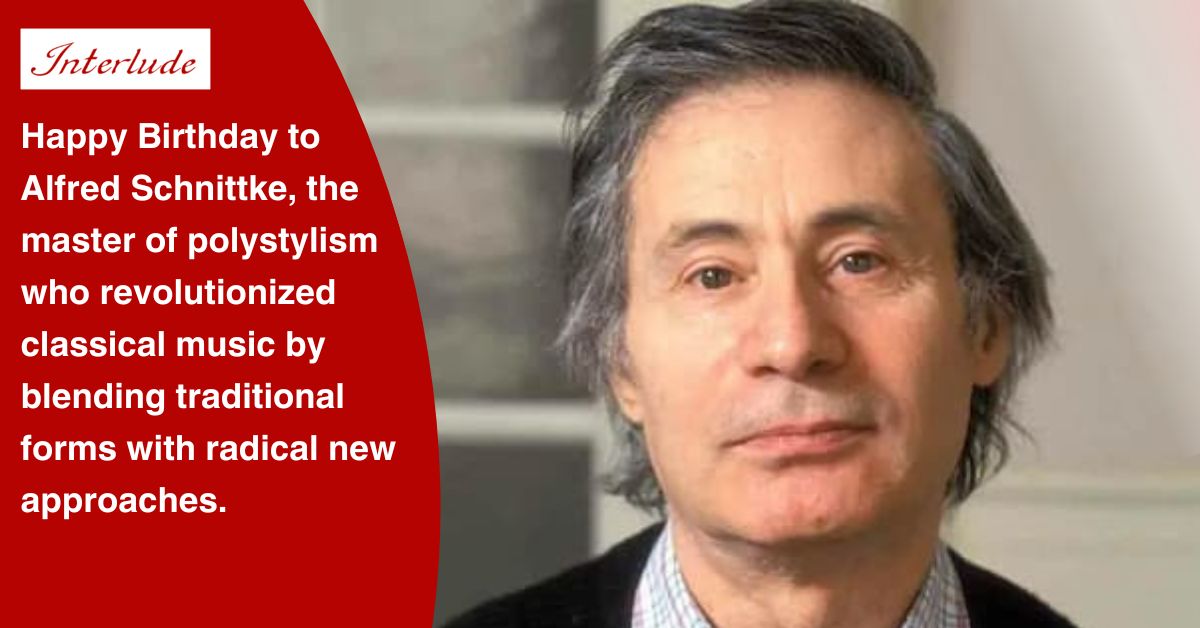 Musical Journey of Composer Alfred Schnittke
