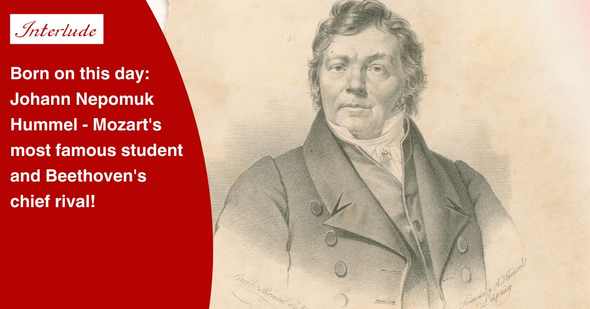 Musical Journey of Composer Johann Nepomuk Hummel