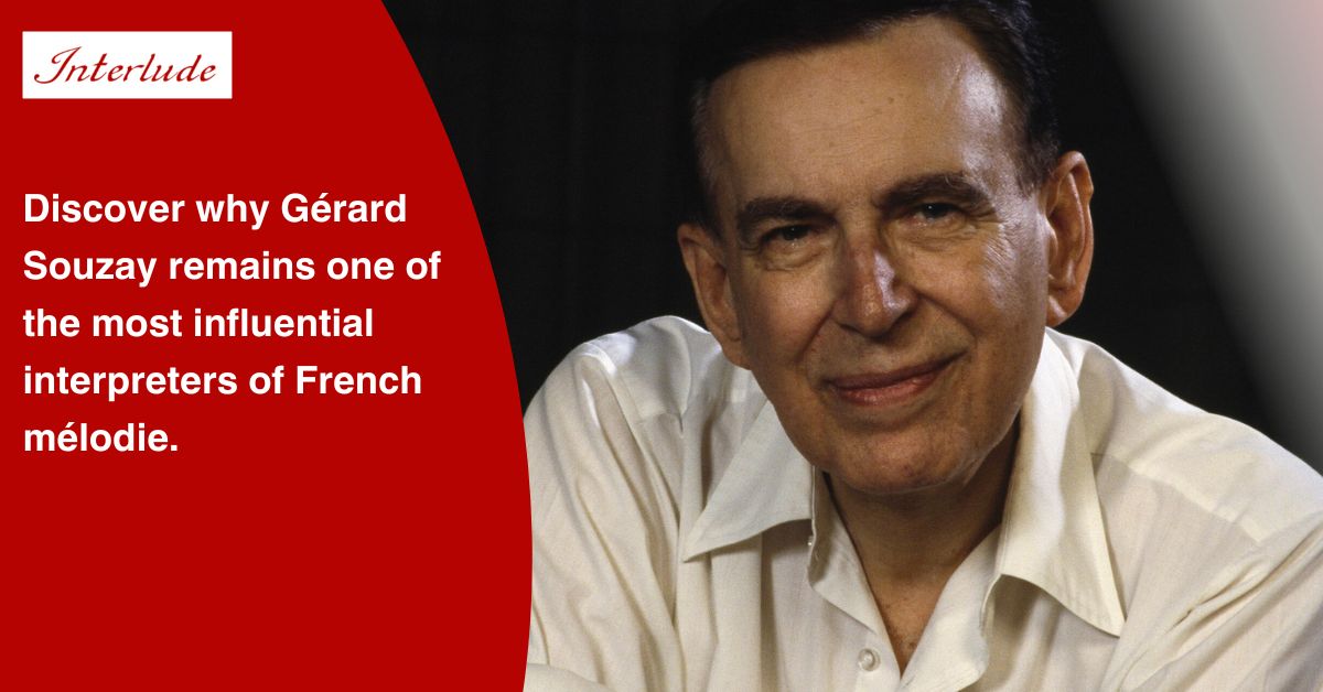 Musical Journey of the "Golden Baritone" Gérard Souzay